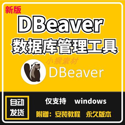 DBeaver数据库管理工具中文绿色版备份和恢复导入导出优化win