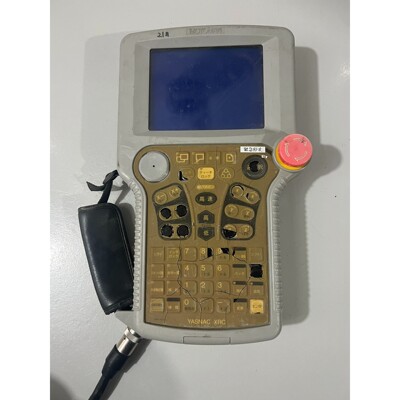 二手拆机安川机器人操作手柄JZNC-XPP04B成色如图,实