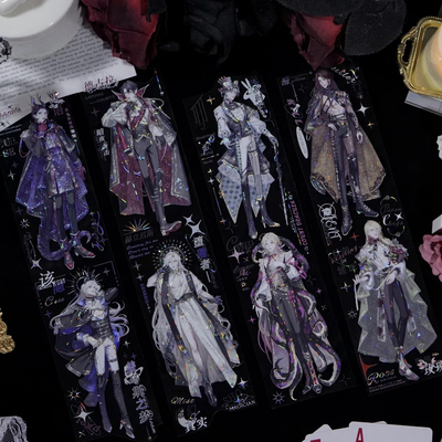 Snowflake 盖乌斯之梦 线下集市限定款PET贝壳光人物胶带男人恶魔