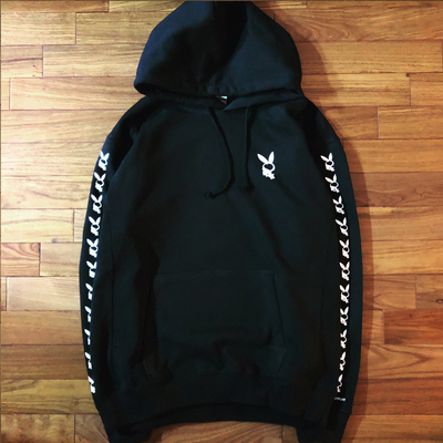 自曝兔耳骷髅重磅咔叽潮流帽衫