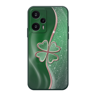 创意流金红米note12硅胶手机壳