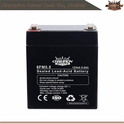 CHAMPION POWER蓄电池 6FM5.5 12Volt 5.5AH 免维护可充电电池