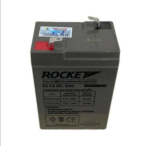 ROCKET ES5-6 6V5AH免维护可充电铅酸蓄电池