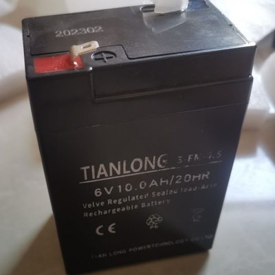 TIANLONG电池3-FM-4.56V10AH/2