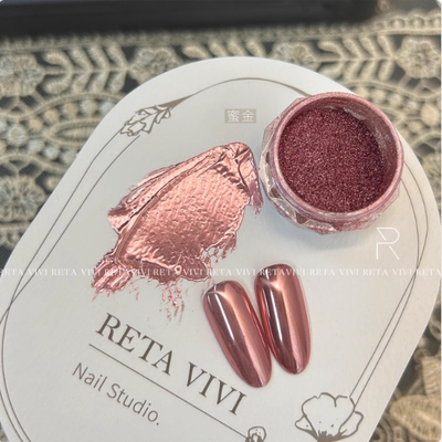 RETAVIVI美甲魔镜粉粉质细腻