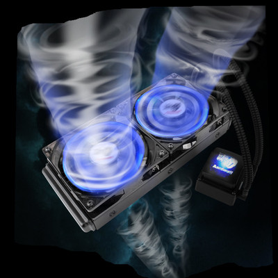 适用超频AMD FX-8300 FX 8120 8310 8350 8370 八核CPU 水冷风扇