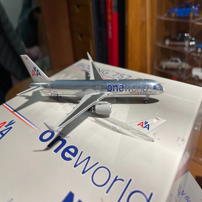 NGmodels 美国航空 美航 B757-200 N174AA 寰宇一家涂装 1/400