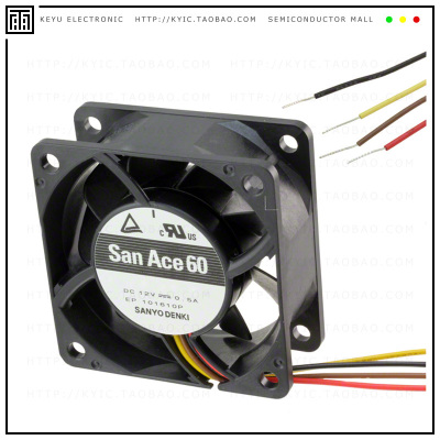 9G0612P4H0011【FAN 60X25MM 12VDC RBLS TACH PWM】