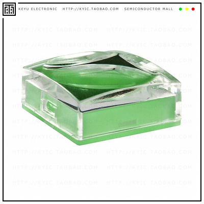 AT3074JF【CAP PUSHBUTTON SQUARE CLEAR/GRN】