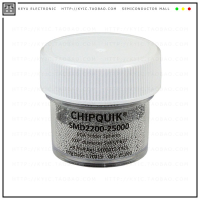 SMD2200-25000【SOLDER SPHERES SN63/PB37 .024' D】