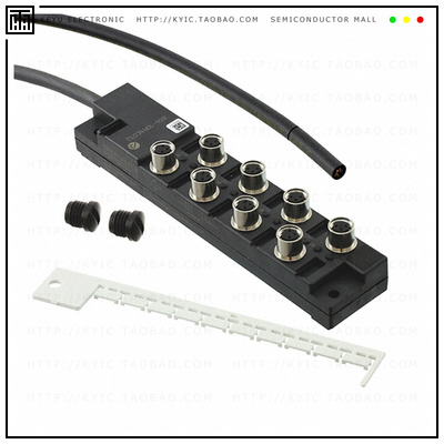 804-10M NC032【M8 PLASTIC 8PORT 1SIG LED】