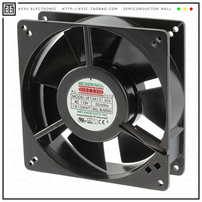 UF13A12-BTHR【FAN AXIAL 127X38MM 115VAC】