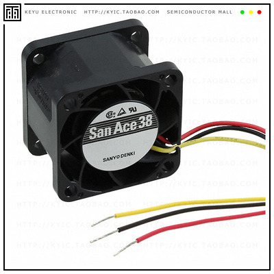 9GV0312J301【FAN 38X28MM 12VDC VANE TACH】