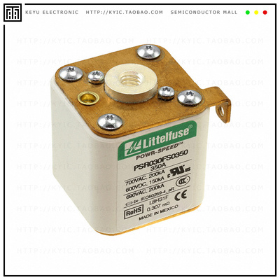 PSR030FS0350Z【FUSE SQUARE 350A 700VAC/600VDC】