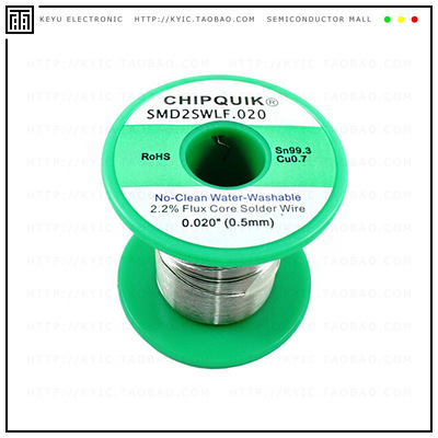 SMD2SWLF.020 8OZ【LF SOLDER WIRE 99.3/0.7 TIN/COPP】