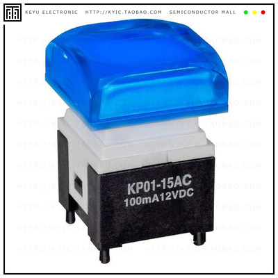 KP0115ACBKG03RGB-3SJB【SWITCH PUSH SPST-NO 0.1A 12V】
