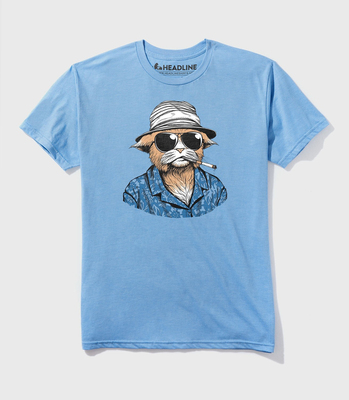 汤姆猫短袖男女款美式复古T恤