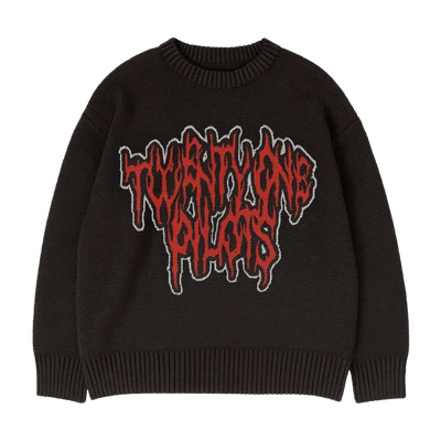 TwentyOnePilots复古针织衫毛衣