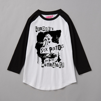 性手枪长袖朋克男士T恤