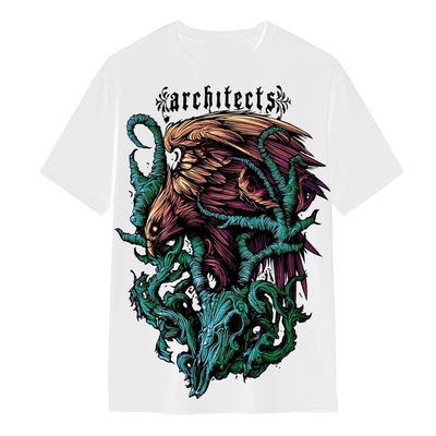 黑金属乐队暗黑美式纯棉男士短袖