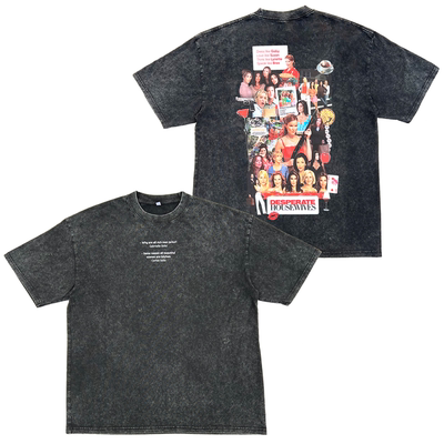 绝望的主妇短袖周边欧美水洗T恤