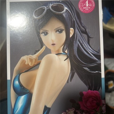 (日正全新)  海贼王 闪光魅力 电镀蓝色 回头罗宾 手办模型玩具