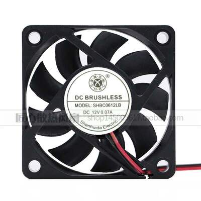全新原装6015 12V 0.07A SHBC0612LB SHBC0612HB散热风扇HZDO
