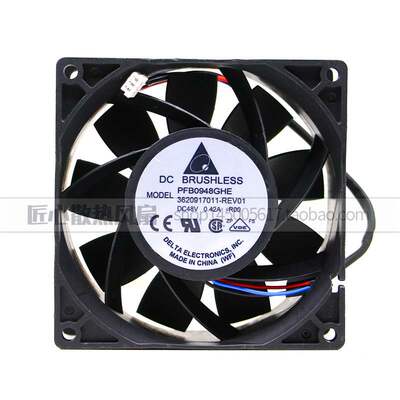全新台达PFB0948GHE-R00 48V 3620917011-REV01 变频器风扇9038