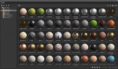 marmoset toolbag4八猴4纹理贴图材质预设资源库合集28G持续更新