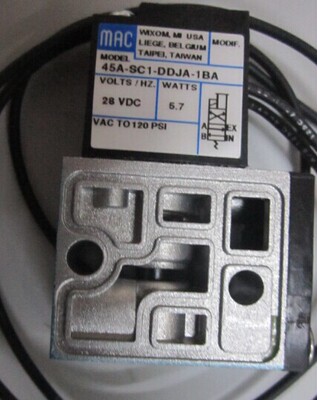 MAC 电磁阀    45A-SC1-DDJA-1BA