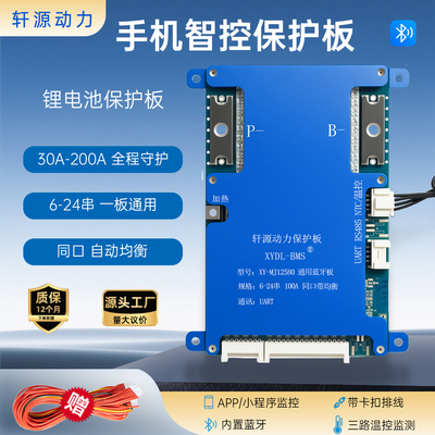 自动均衡6-24串智能蓝牙保护APP