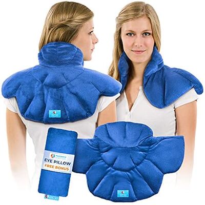PhysioNatural Microwavable Heating Pad – for Instant Reli