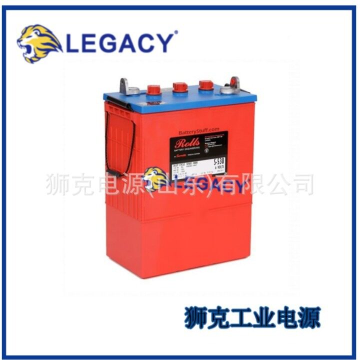 加拿大ROLLS蓄电池6FSL16-HC应急储能6V42H深循环船舶使用