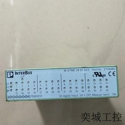 A032*拆机菲尼克斯 2754985  IB STME 24 DI 32/2 现货*
