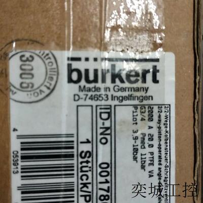 A032*全新原装宝德 2000 A 20.0 PTFE VA 00178678    现货*