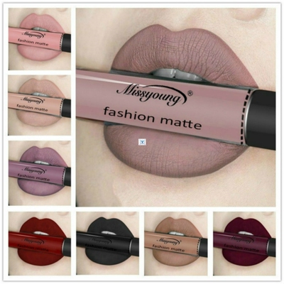 1 Pcs Desire Sexy Dark Red Matte Lip Stick Lipliner Lip