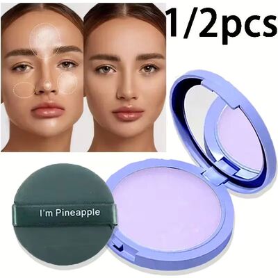 Powder-free setting cream for makeup touch-ups,waterproof an