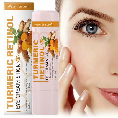 Turmeric eye cream stick nourishes the skin, improves fine l