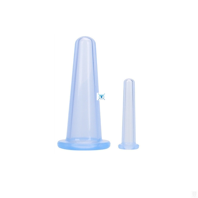 2Pcs Silicone Cupping Cup Vacuum Face Massage Cup Face Body