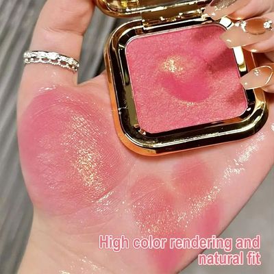 Peach Kiss 3D blush cream rouge Matte pearlescent Blusher Na