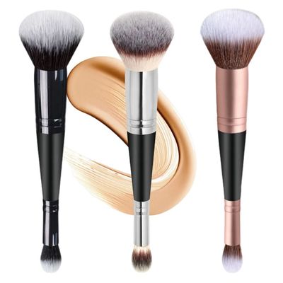 Double Head Professional Makeup Brushes 2 In 1 Foundation Br