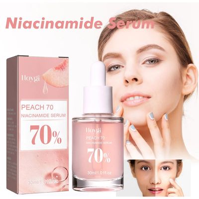 Peach Niacinamide Essence Anti-Aging Facial Serum Hyaluronic