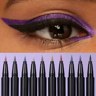 Pearlescent Eyeliner Stick Pen Glitter Eyes Shadow Waterproo