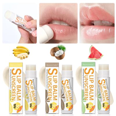 1 Piece Sunscreen Lip Balm SPF 30 UVA Protection Lips Moistu