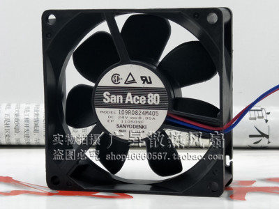 山洋 SanAce80 109R0824M405 24V 0.05A 8cm 变频器 静音散热风扇