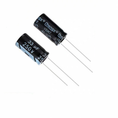 250V33UF全新正品长寿命电解电容33uf 250v 规格13*20MM