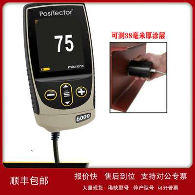 美国DeFelsko PosiTector 6000FHXS1高温防腐层测厚仪 铁基250度