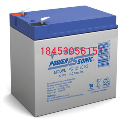 POWER-SONIC蓄电池PS-12120 F2电瓶12Volt 12.0Amp.Hr.