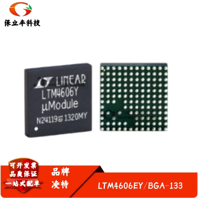 全新进口 LTM4606EY 丝印LTM4606Y DC/DC μModule 稳压器 BGA133