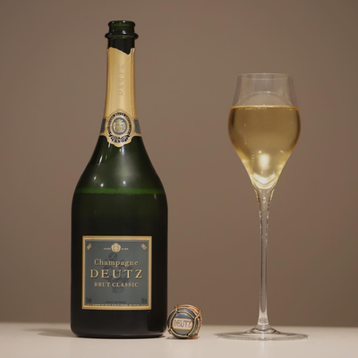【礼盒装】法国进口蒂姿Deutz经典干型BRUT香槟婚礼起泡葡萄酒